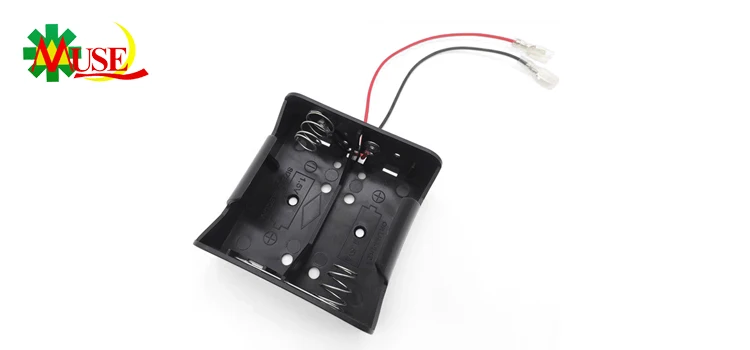 3V 2D Battery Holder with Wires - Reliable and Versatile