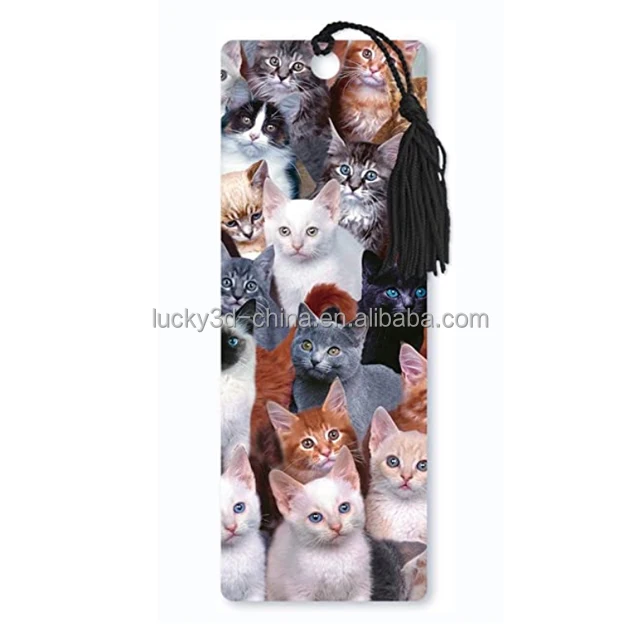 Animals 3d Lenticular Bookmarks Custom 3d Plastic Lenticular Bookmark ...