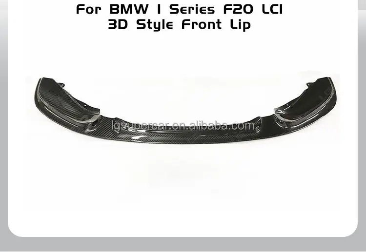Car Accessories 3d Style Front Lip Suitable For Bmw 1 Series F20 Lci ...
