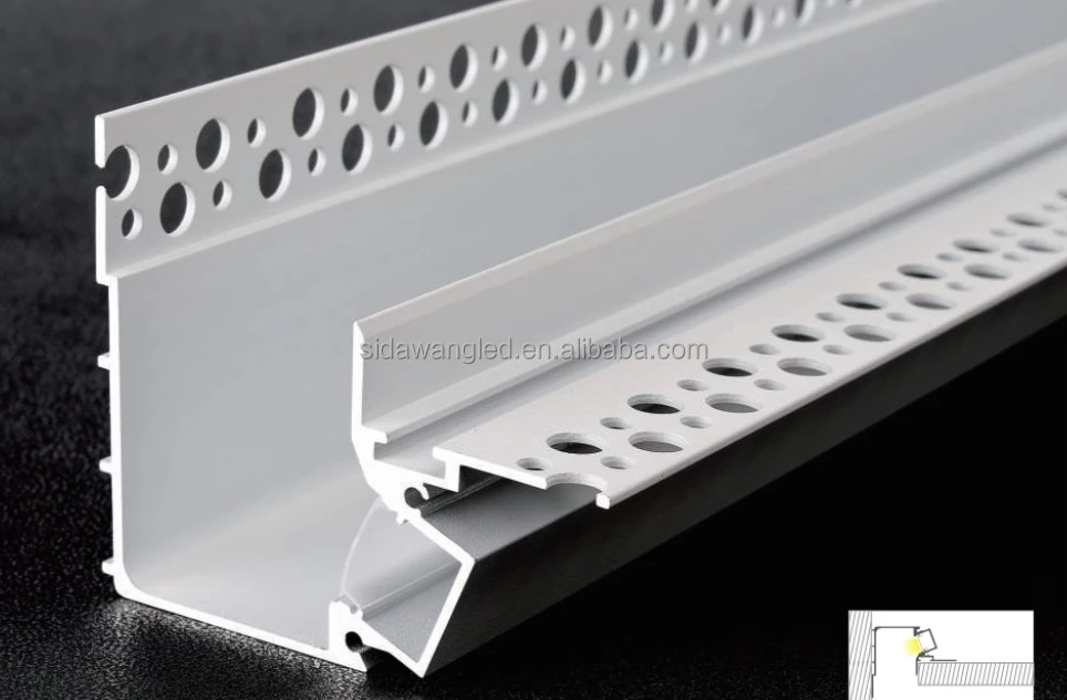 75x63.6 Mm Aluminium Profile for LED Strip - 50000 Hours