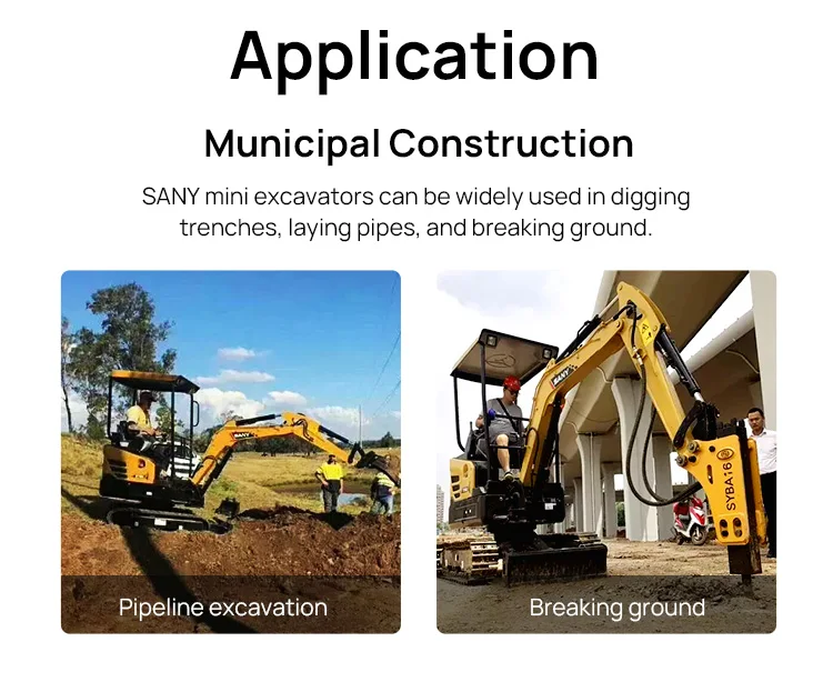 Sany Sy26u Chain Excavator - High Efficiency & Durability