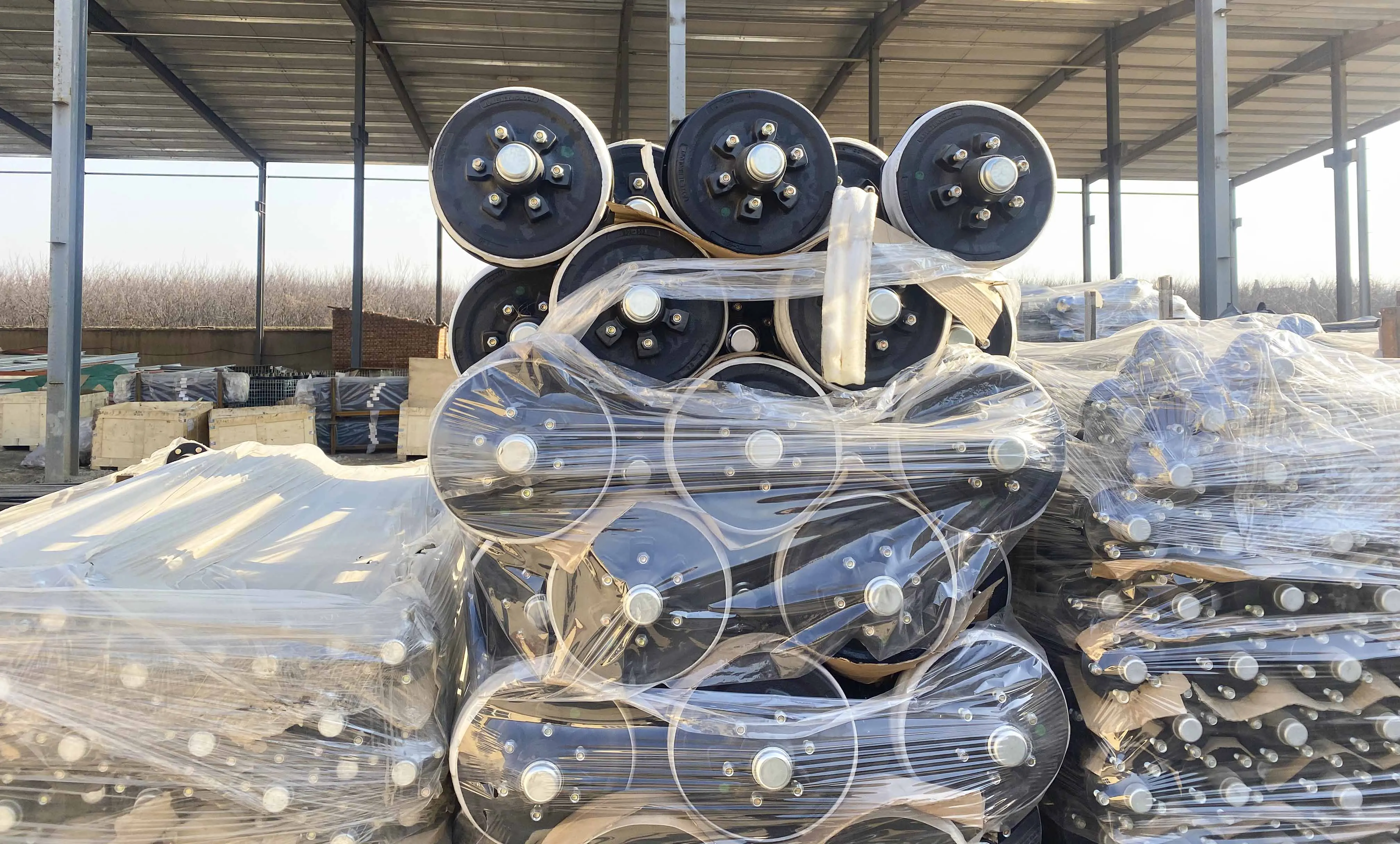 Torsion Axle Standard Size Braked Torsion Axle Good Quality Trailer ...