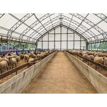 Precast Goat House Farm Sheds Prefabricated Goat Shelter Steel Building ...