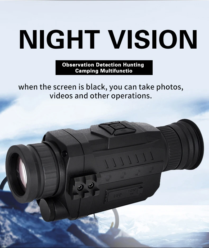 High Quality Digital Long Range Infrared Hunting Night Vision Scope ...