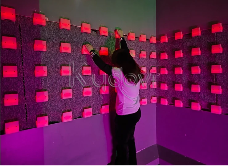 Arcade Reaction: Interactive Climbing Push Led Button Light