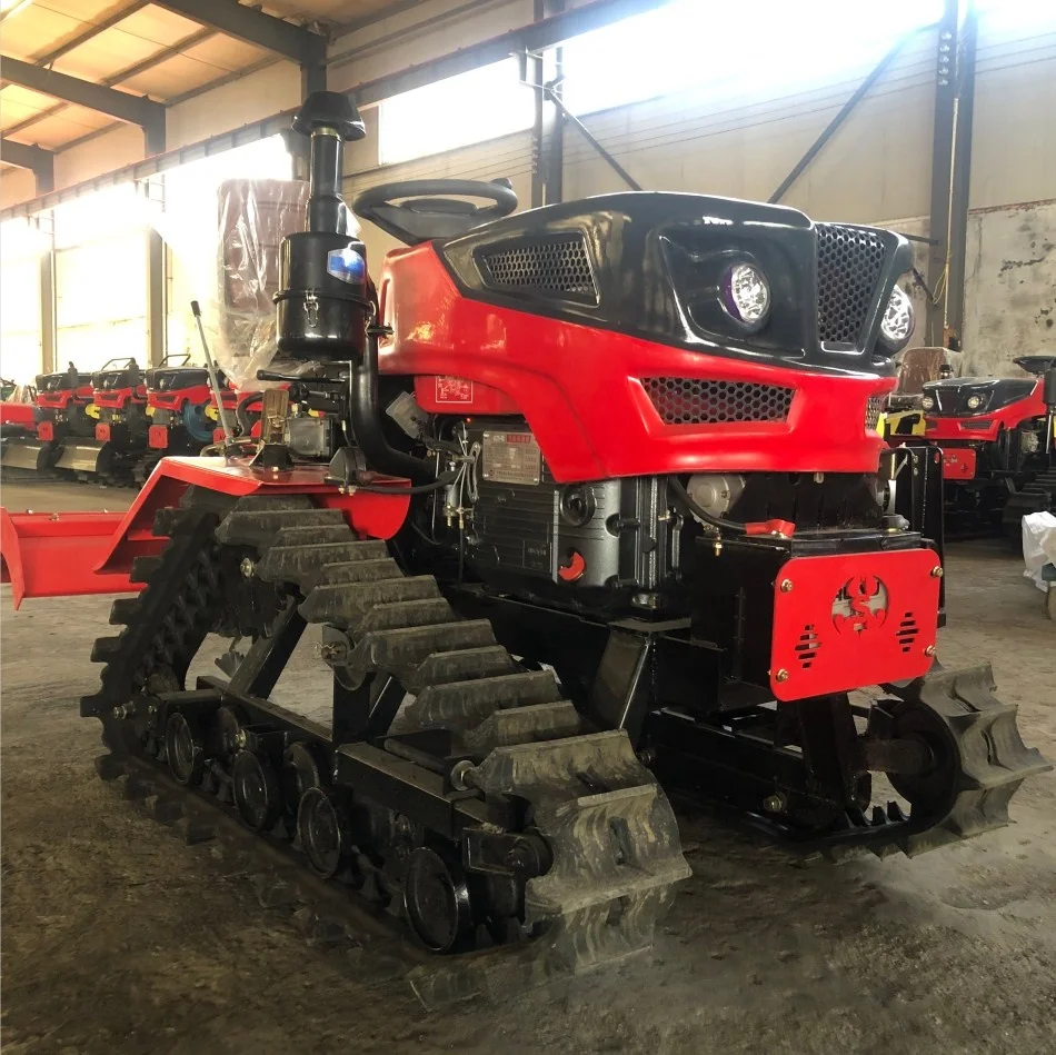 Farm Garden 25-80hp Mini Crawler Tractor For Sale - Buy 25hp 35hp 50hp ...