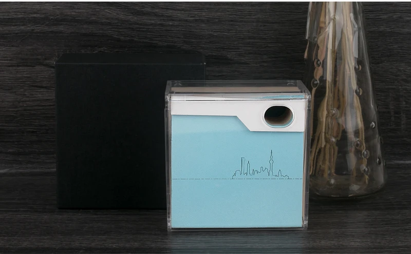 Custom Cute Design Writing Note Building Block Novelty Stick 3d Sticky ...