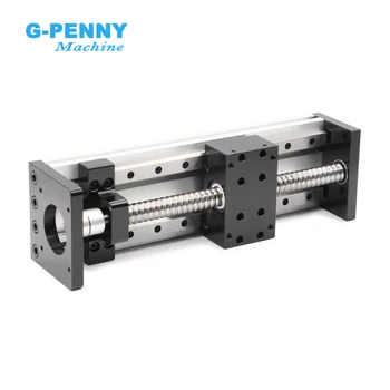 Nema23 Cnc Sliding Table Z Axis: Sfu1204 1605 / 1610 Ball Screw & Square Double Linear Guide ...