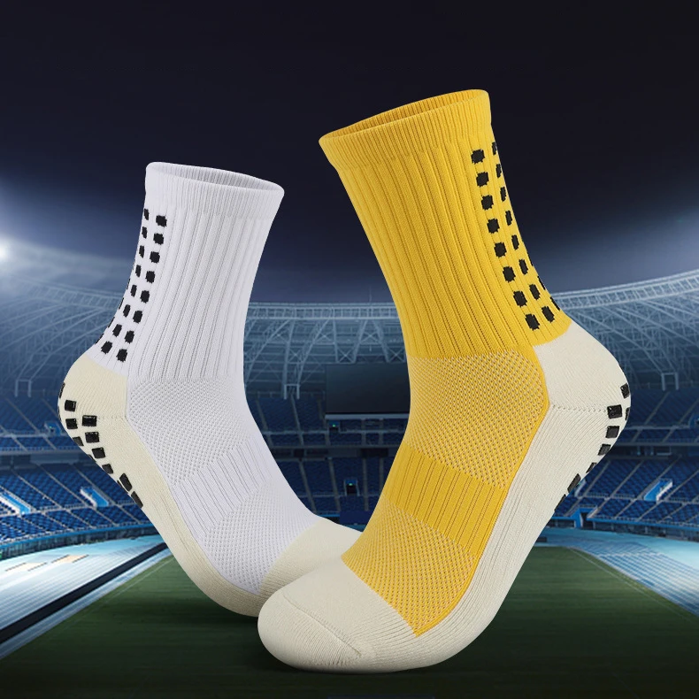 Custom Sports Non Slip Soccer Knitting Anti Slip Breathable Grip ...