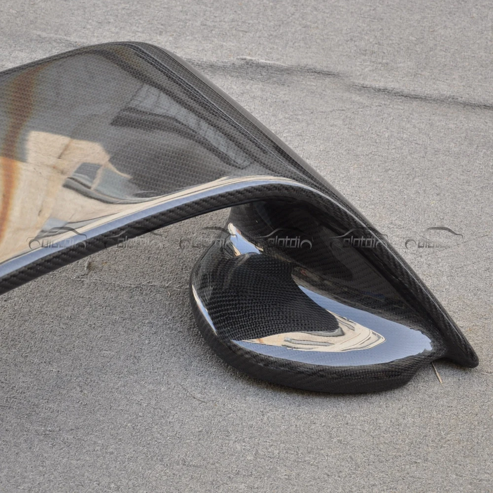 Oem Style Carbon Fiber Spoiler Wing Rear Trunk Boot Lip For Mitsubishi ...