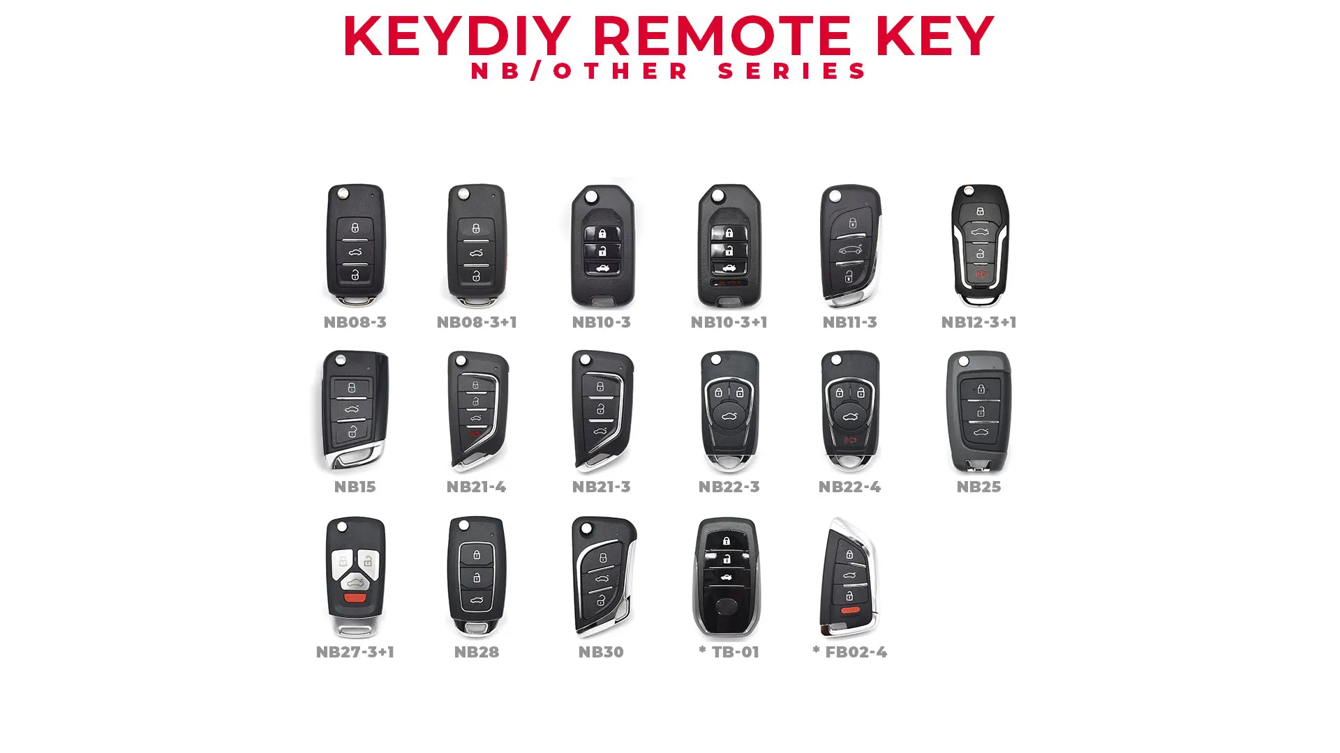 Topbest Xhorse Universal Remote Fob Key Silver Color Xskf21en Car ...