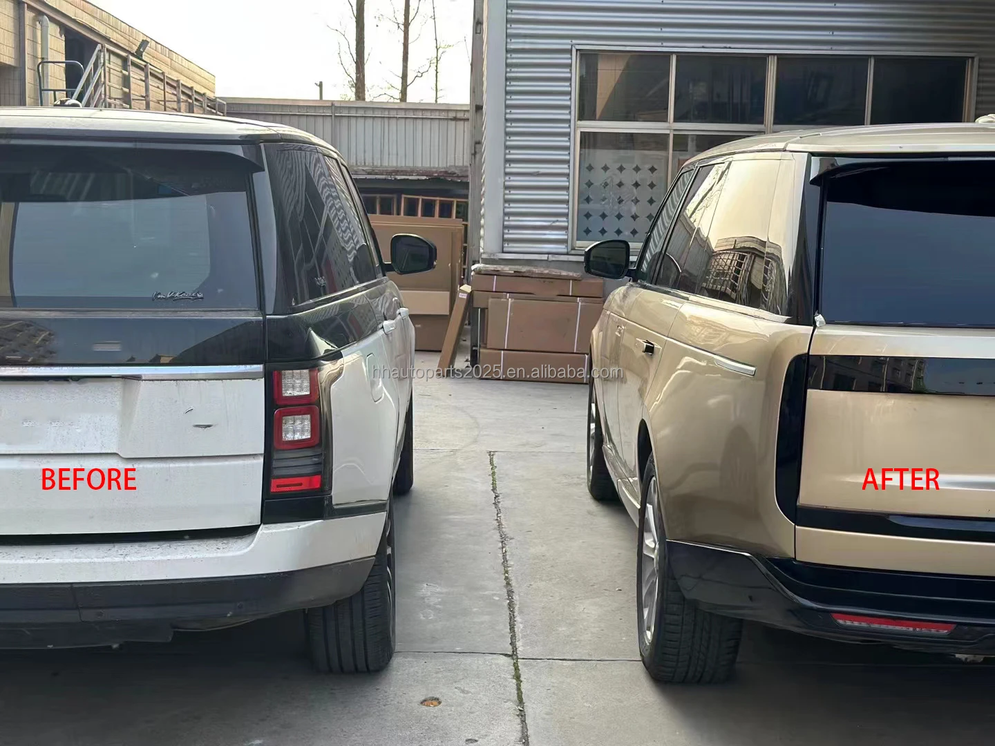 Facelift Refit Body Kit for Land Rover Range Rover L405 Vogue 2013 2014 ...