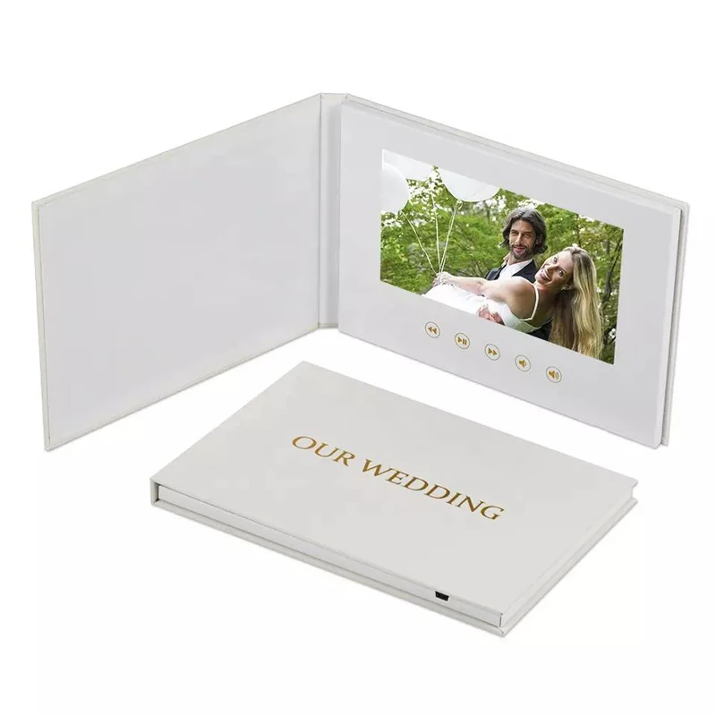 Custom Company Marketing Brochure Digital Video Book 4.3 5 7 10 Inch Hd ...