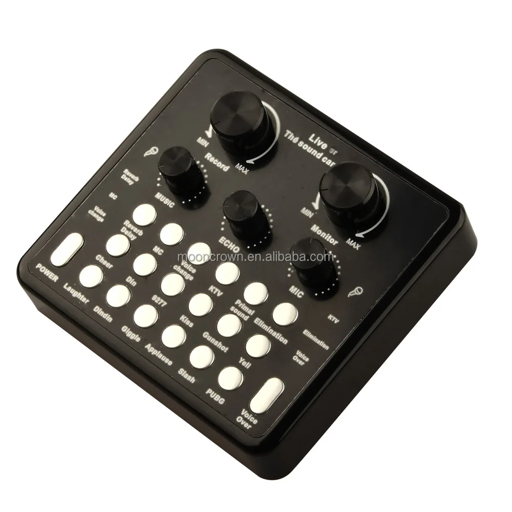 V8x Sound Card - Professional Audio Interface for Recording