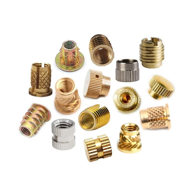 M2 M3 M4 M6,M8 M10 1/4" 1/2" 5/8" Knurled Insert Nut Threaded Injection ...