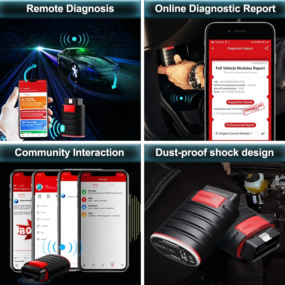For Thinkcar Thinkdiag 2024 New Version Full License Software ...