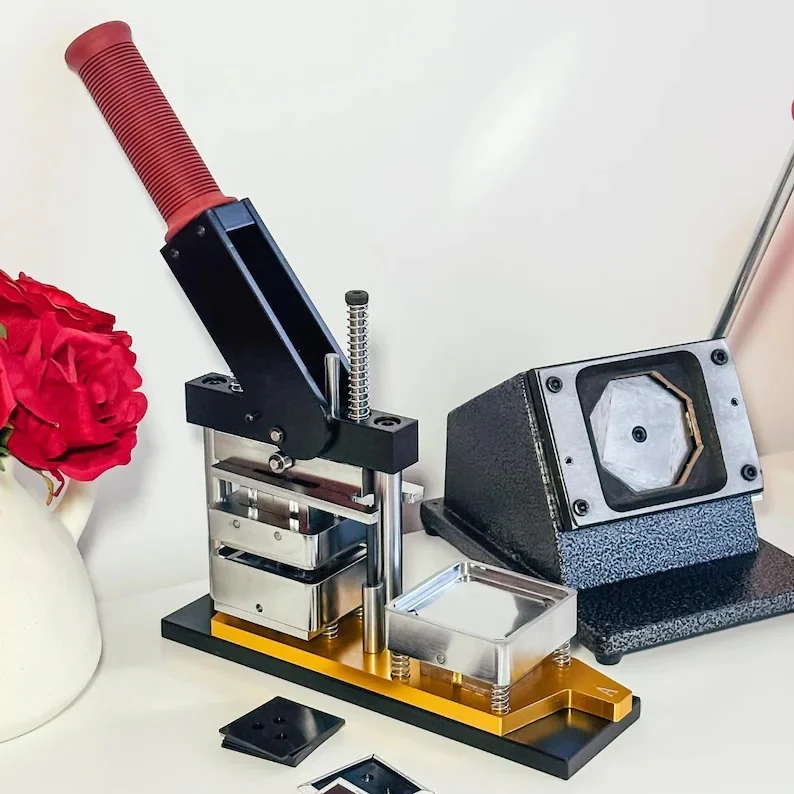 Np Brand 80 Badge Maker Machine Badge Making Machine Meyal 2.25"" Round ...