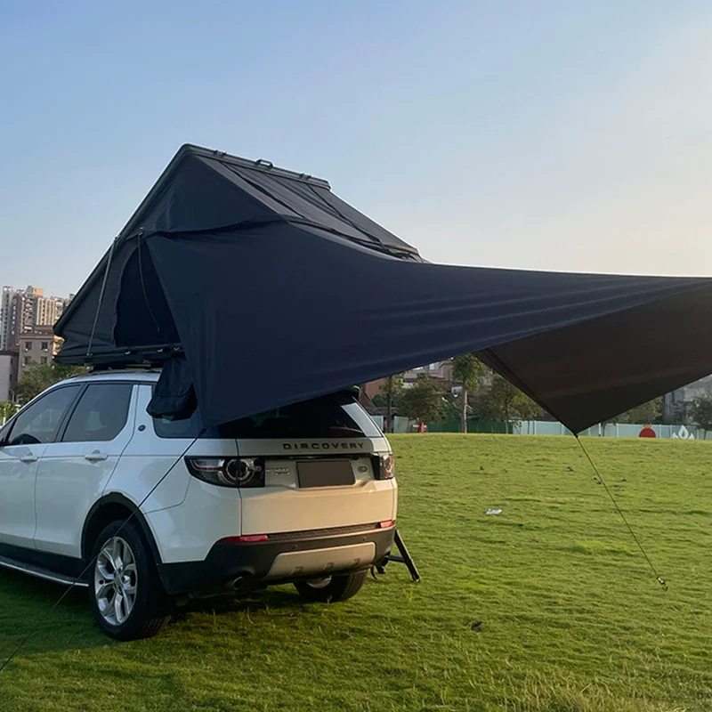 Portable Roof Tent Car-side Tent Multi-person Outdoor Camping Rainproof ...