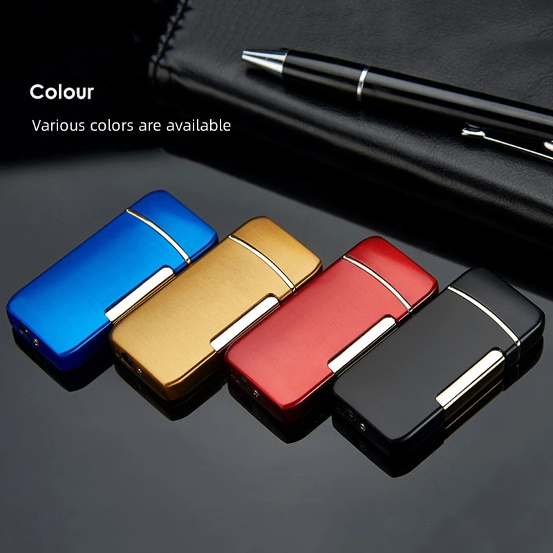 Double Flame Inflatable Lighters Other Creative Windproof Logo ...