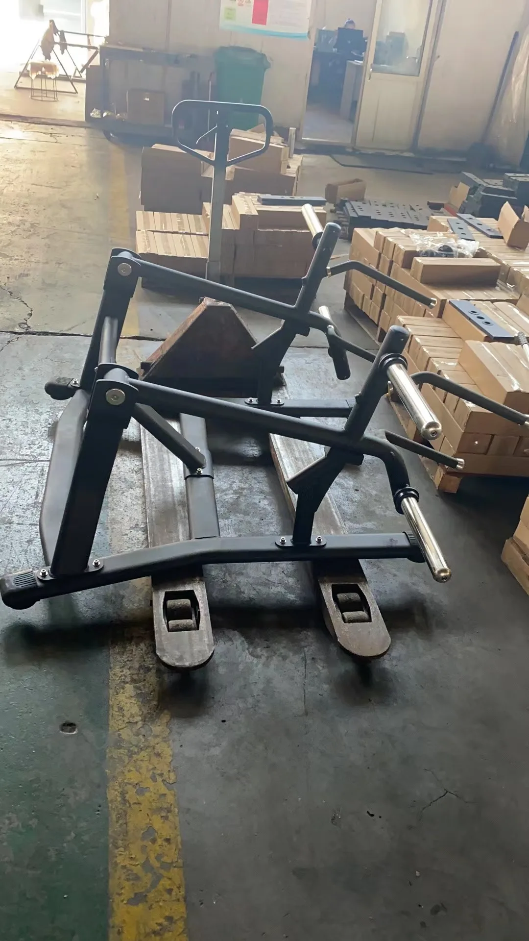 Strength Training Squat Lunge Plate Loaded Fitness Body Building ...