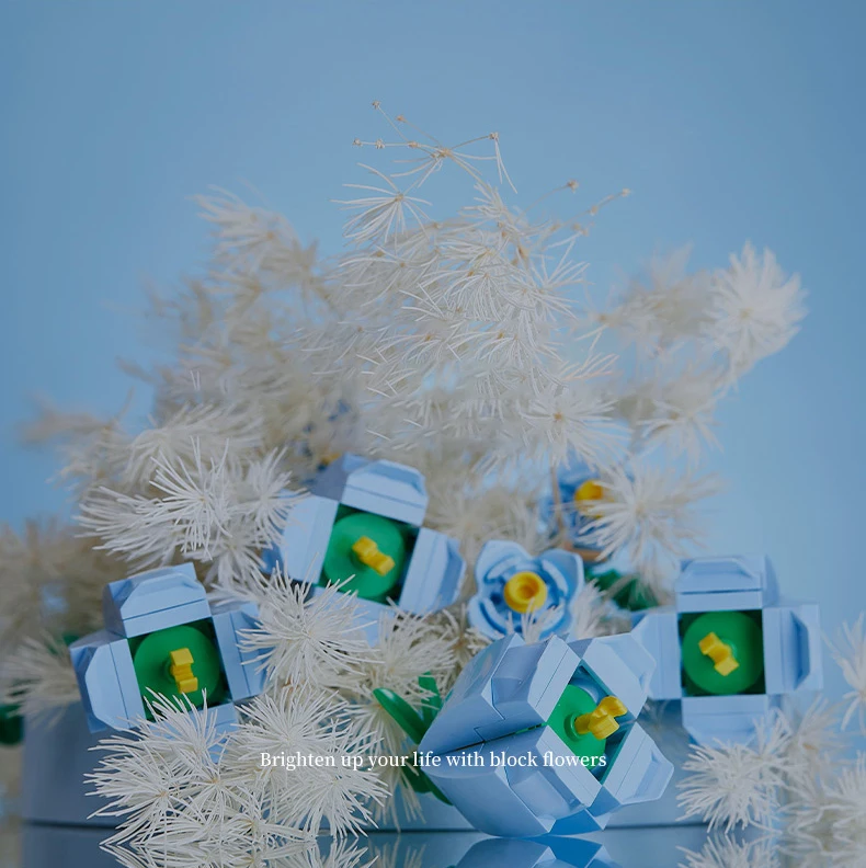 Block Tech Flowers - DIY Gift Bouquet Construction Set