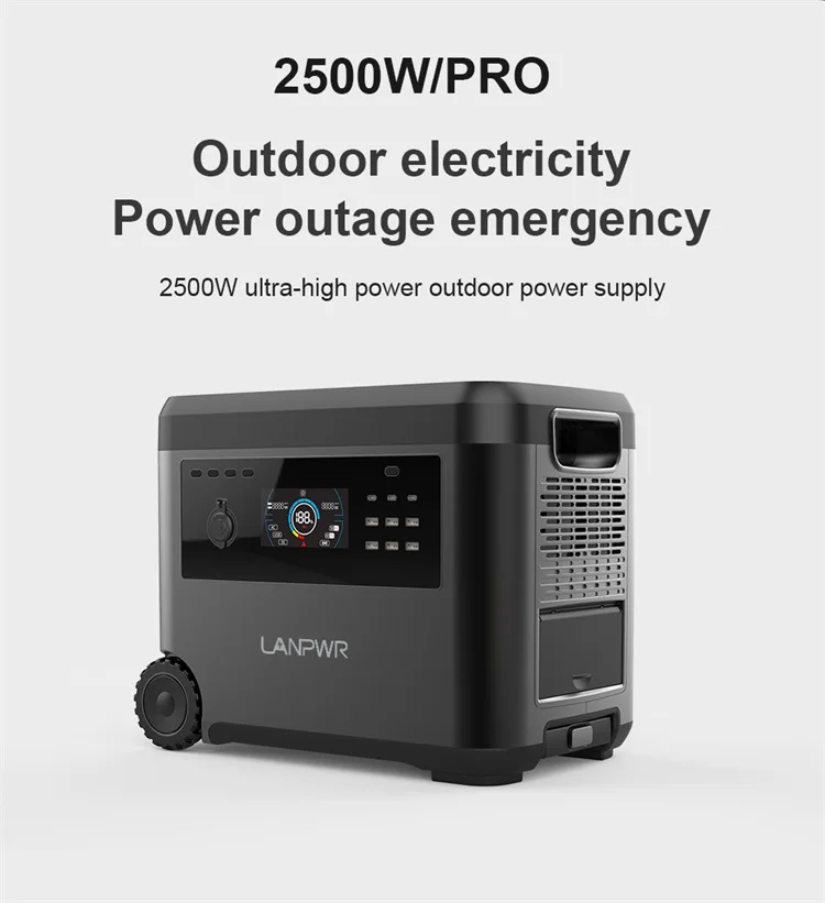 2500W Portable Power Station - Reliable Power Anywhere