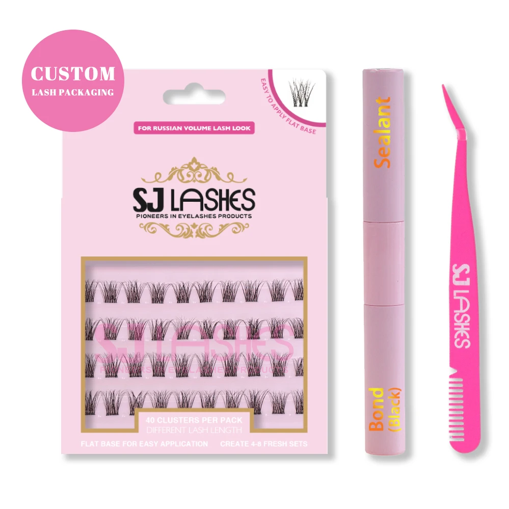 Reusable Adhesive Eyelashes Self-adhesive Eyelashes Pre Bond Technology ...