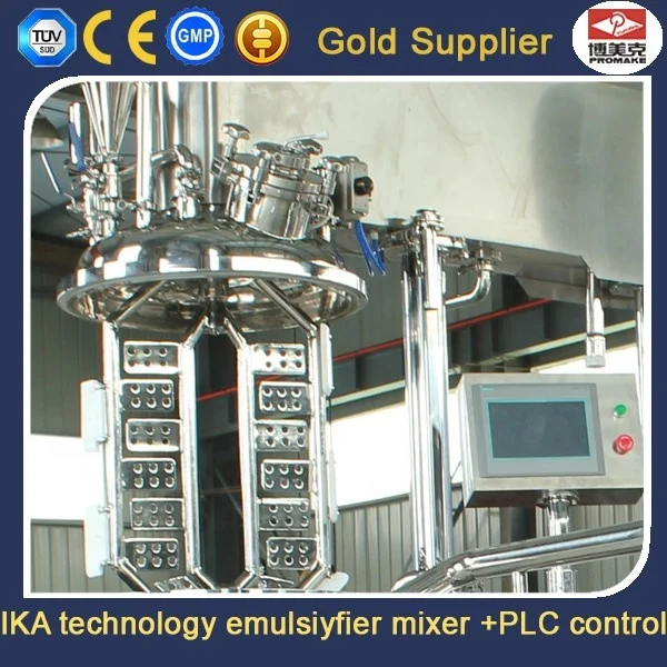 100L IKA Mixer Vacuum Customization Cosmetic Homogenizer Lotion ...