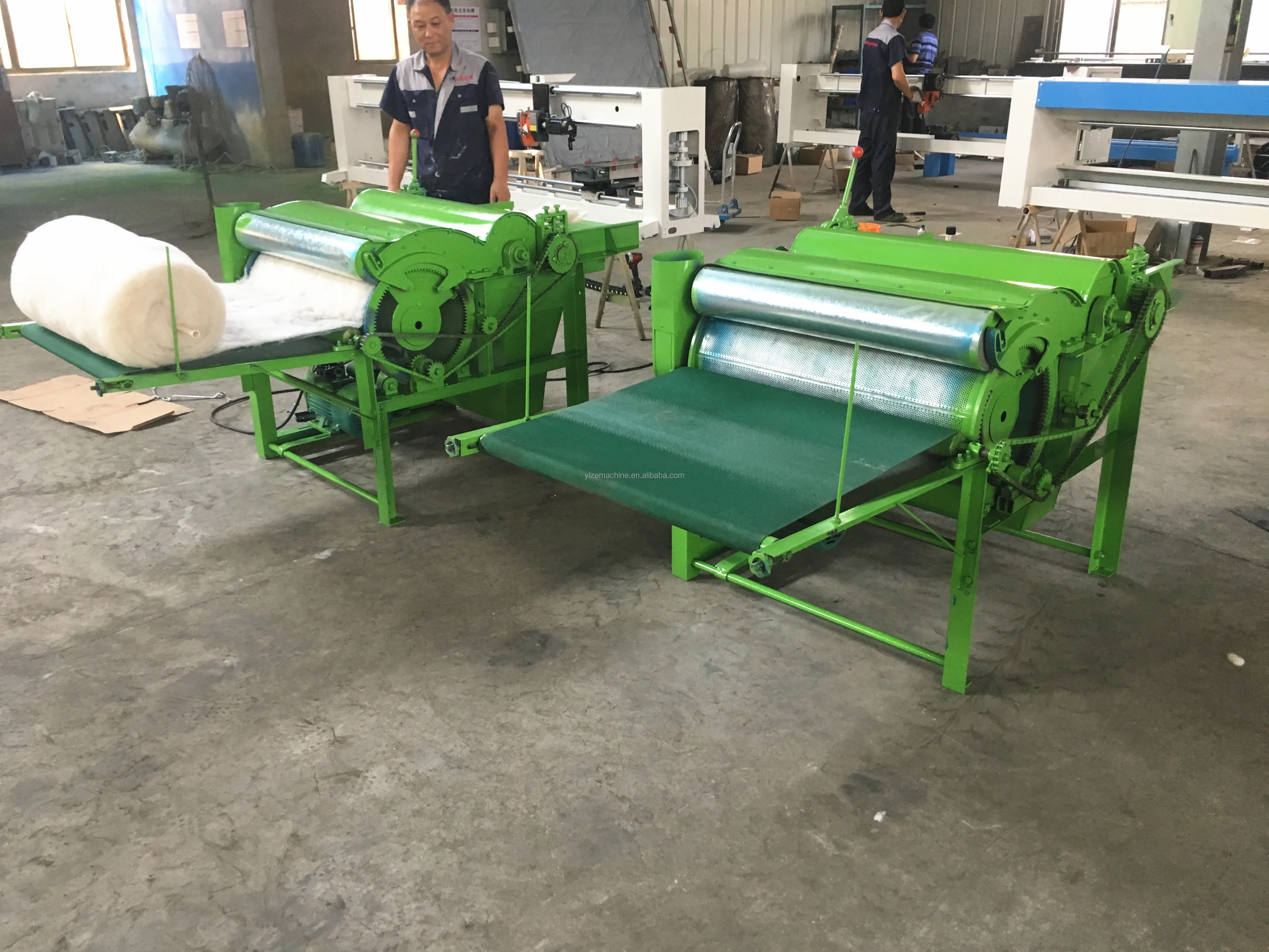 Waste Textile Scrap Opening Machine cotton yarn making machine waste ...