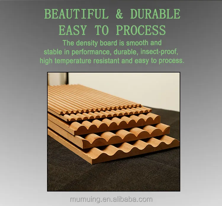 MDF Decorative Wood Wall Paneling for Indoor Cladding - OEM | Wholesale