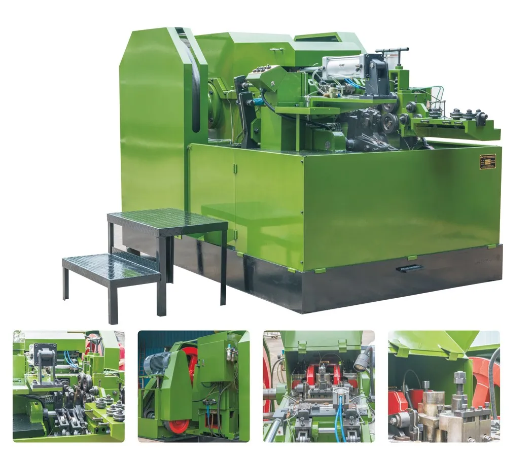 2 Die 4 Blow Cold Heading Machine Bolts Nuts Making Machine Multi ...