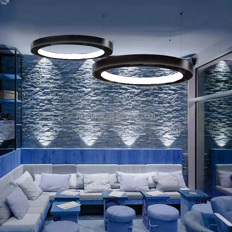 Aluminum Indirect Emitting Led Pendant Lamp With Round Ring Shape - Buy ...