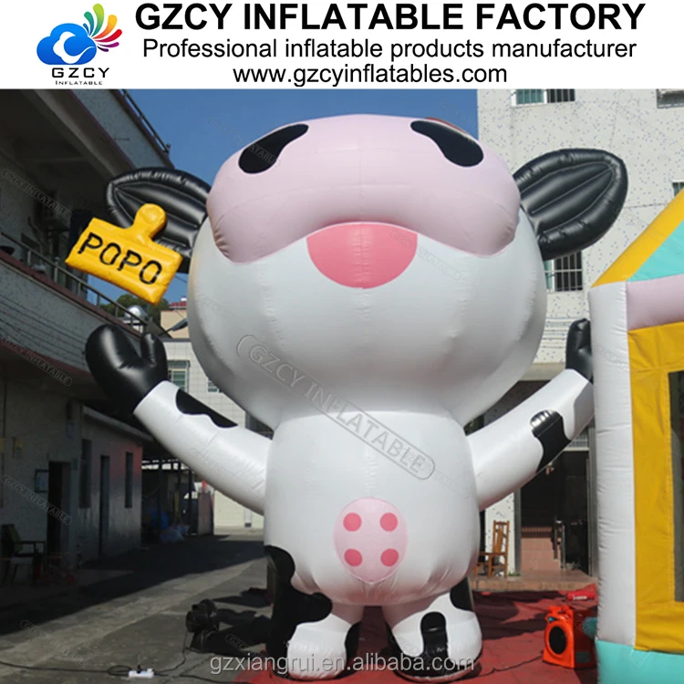 Large Cartoon Baby Cow Inflatable Animal-Shaped Advertising Decoration ...