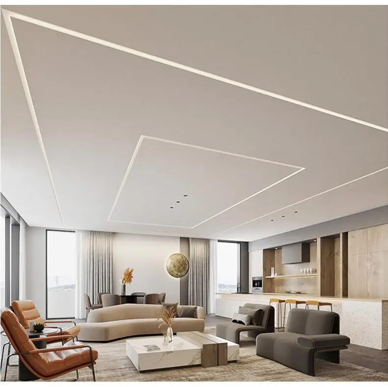 Led Gypsum Board Aluminum Profile/led Dry Wall Channel/gypsum Board Led ...