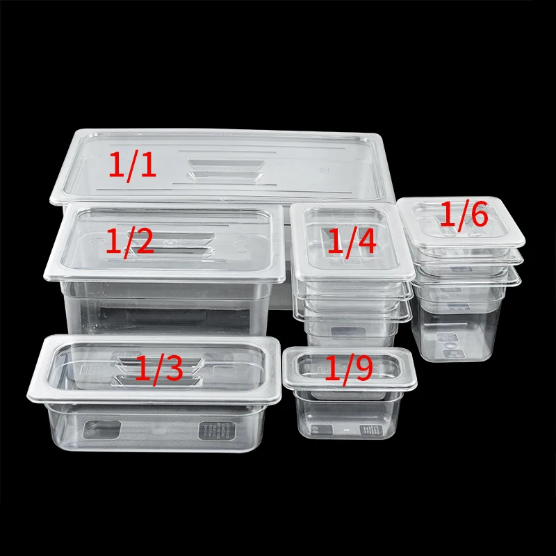 1/4 Catering Gn Pan Plastic Pc Gastronorm Food Pan Restaurant ...