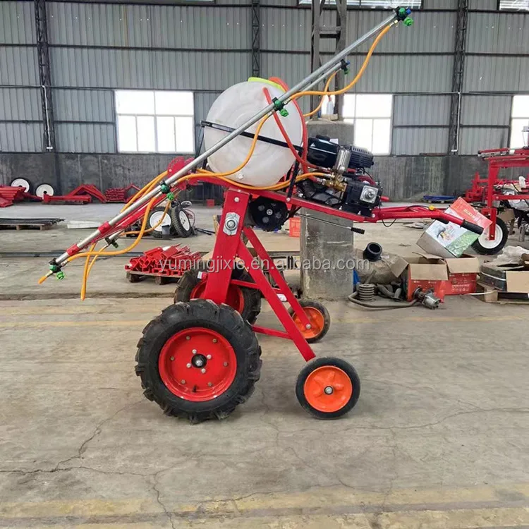 Portable Hand Propelled Diesel Engine Power 150 Liter Spray Boom ...