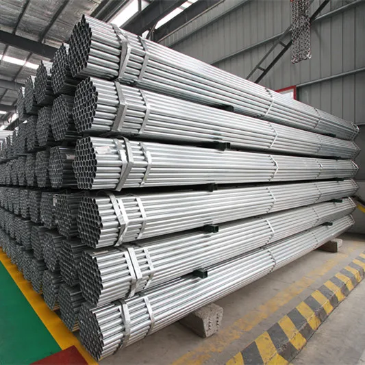 Q195 Galvanized Round Fence Steel Pipe Galvanized Scaffolding Steel ...