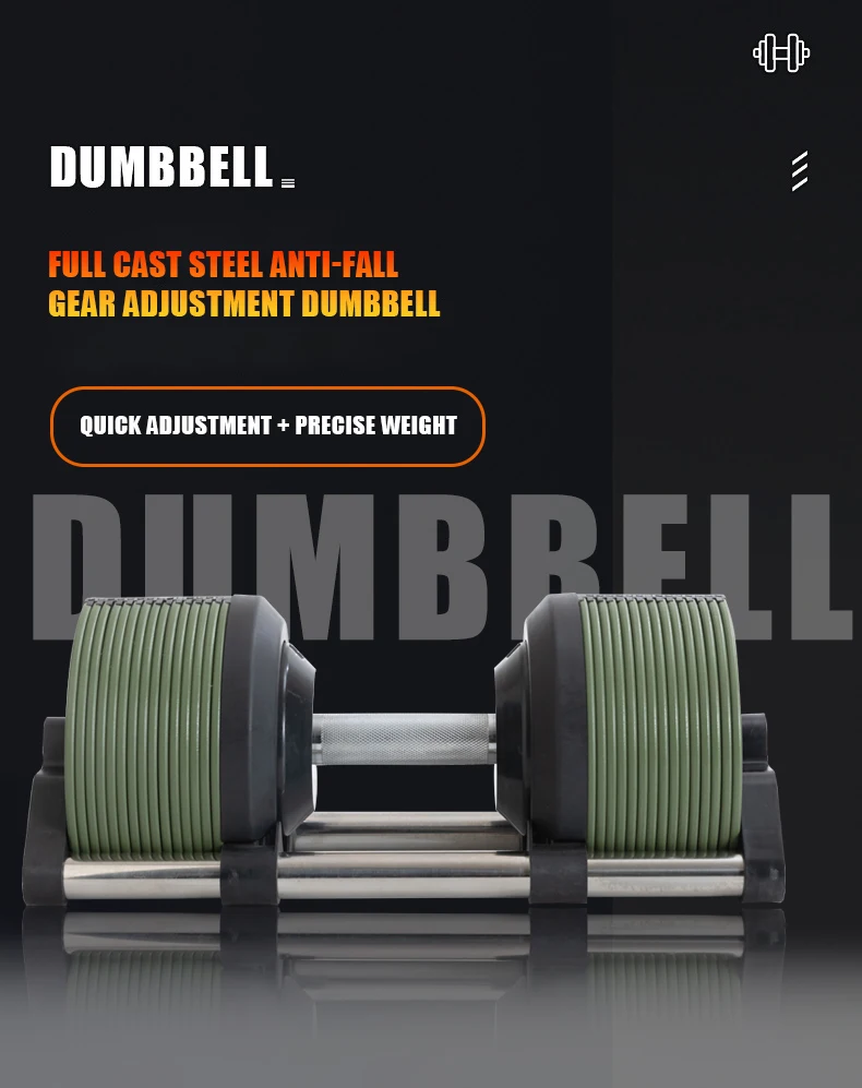 2024 New Design 1kg Increment Adjustable Dumbbell 2.2 2.5 Lbs ...
