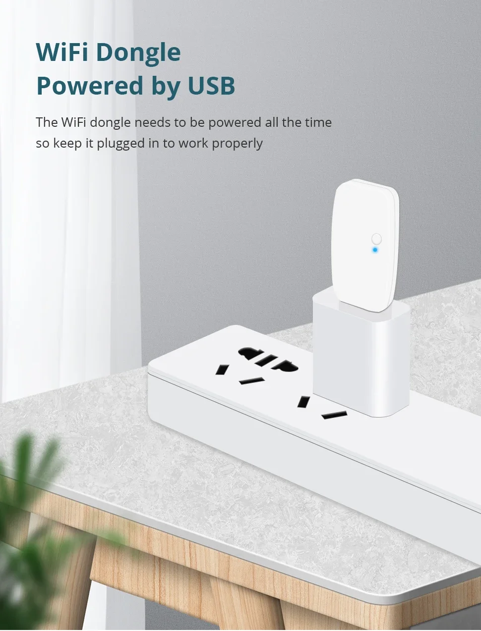 AOK Tubular Motor AM 25 - Smart Wifi Roller Blind Motor