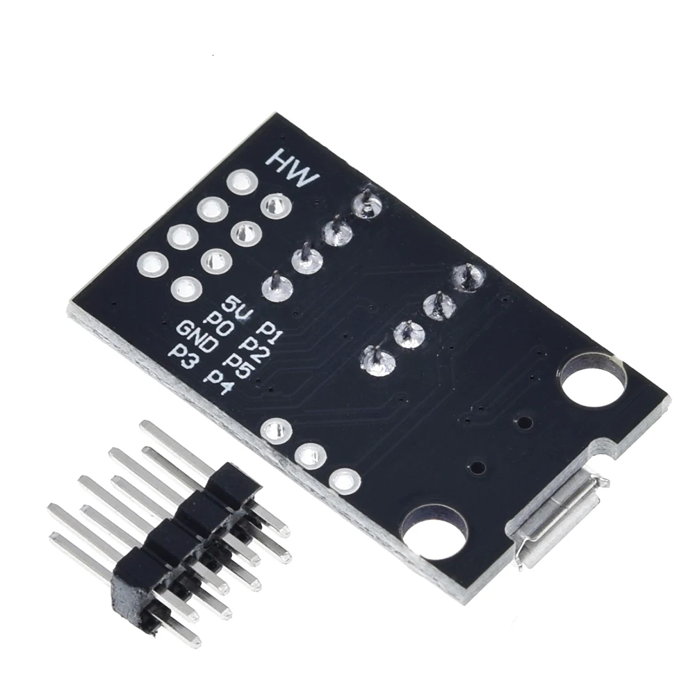 Pluggable Development Board For Attiny13a/attiny25/attiny45/attiny85 ...