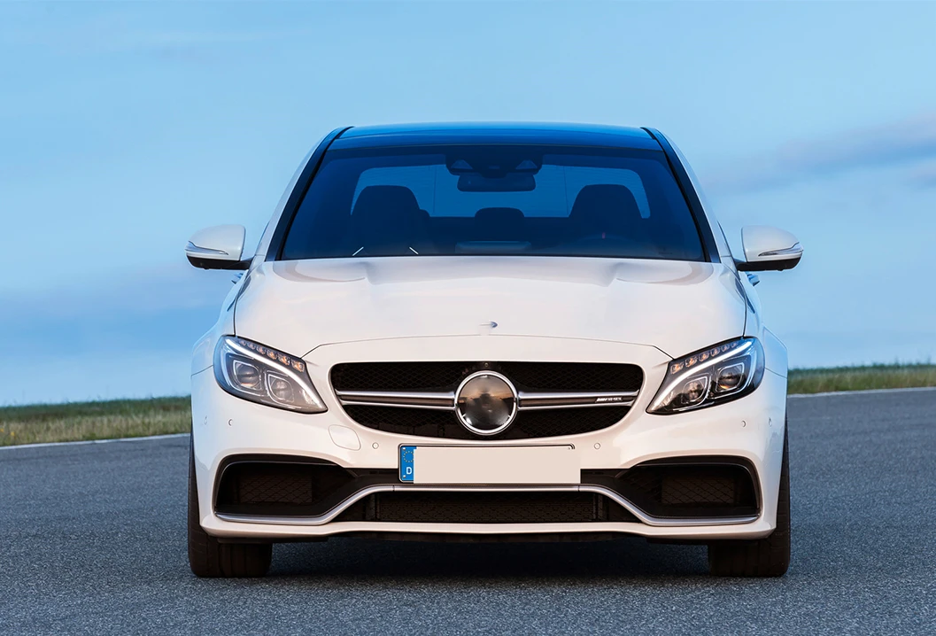 C63 A Style Body Kit W205 For Benz W205 C-class Body Kits With Front ...