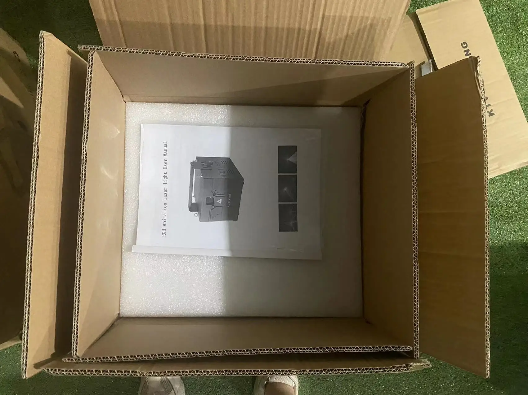 50w Outdoor Waterpoof Ilda Rgb Animation Laser Light Stage Show ...