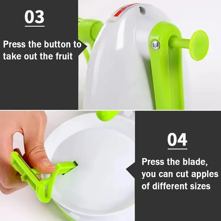 Manual Apples Peeler Core Remover,Hand Crank Fruit Peeler Kitchen ...