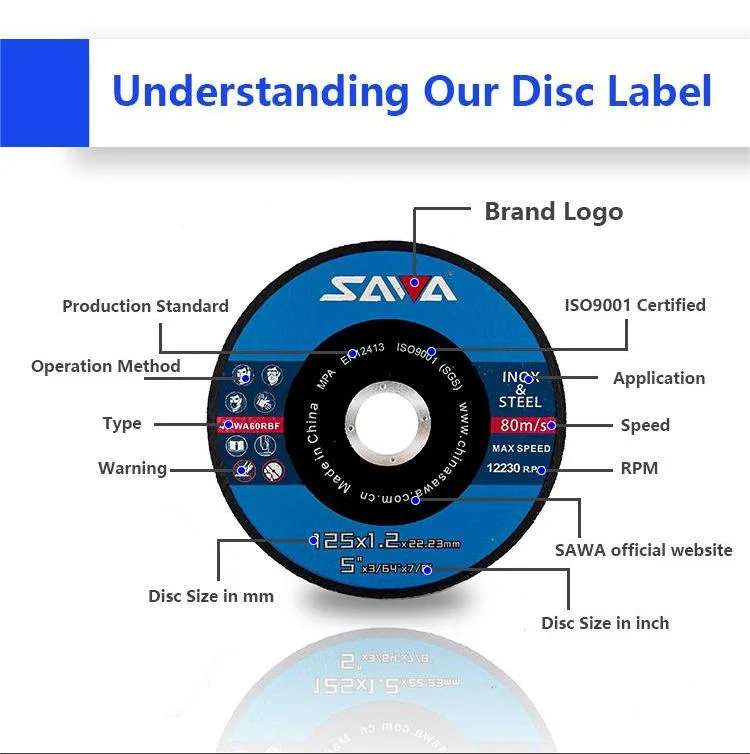 Abrasive Disc Cut All Metal Cutting Wheel Iron Sharp Multi Function ...