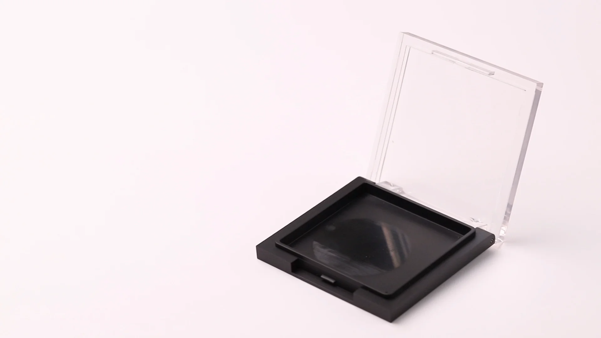Luxury Mini Black Color Empty Container Plastic Blush Case For Blush ...