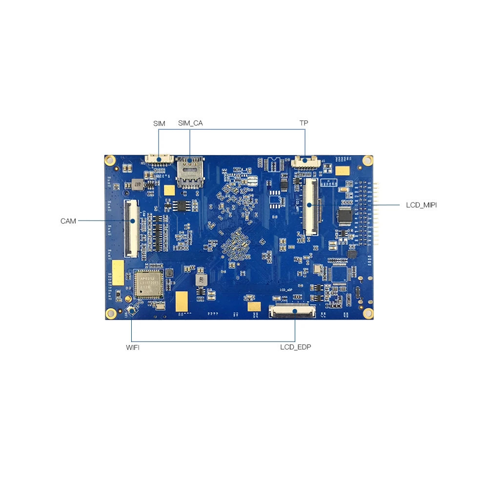 Android Lvds Edp Mipi Capacitive Touch 4k Resolution Embedded System ...
