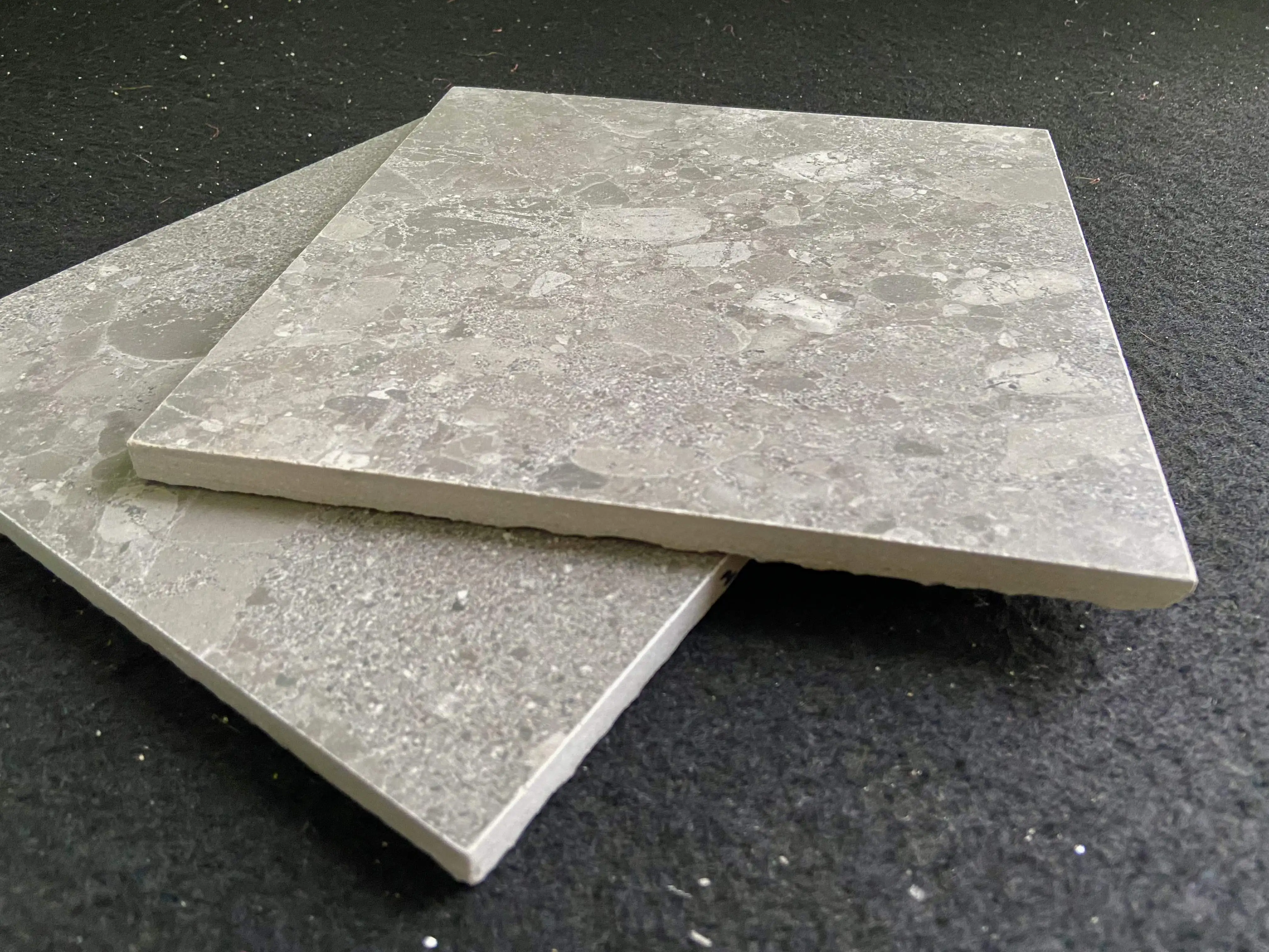Terrazzo Matt Rustic Floor Tiles 600x600mm Garden Anti Slip Low Water ...