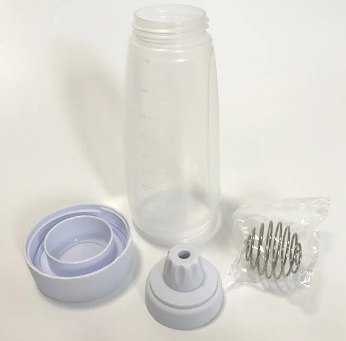 Hot Sale Reusable Plastic Metal Shaker Ball Pancake Batter Dispenser ...
