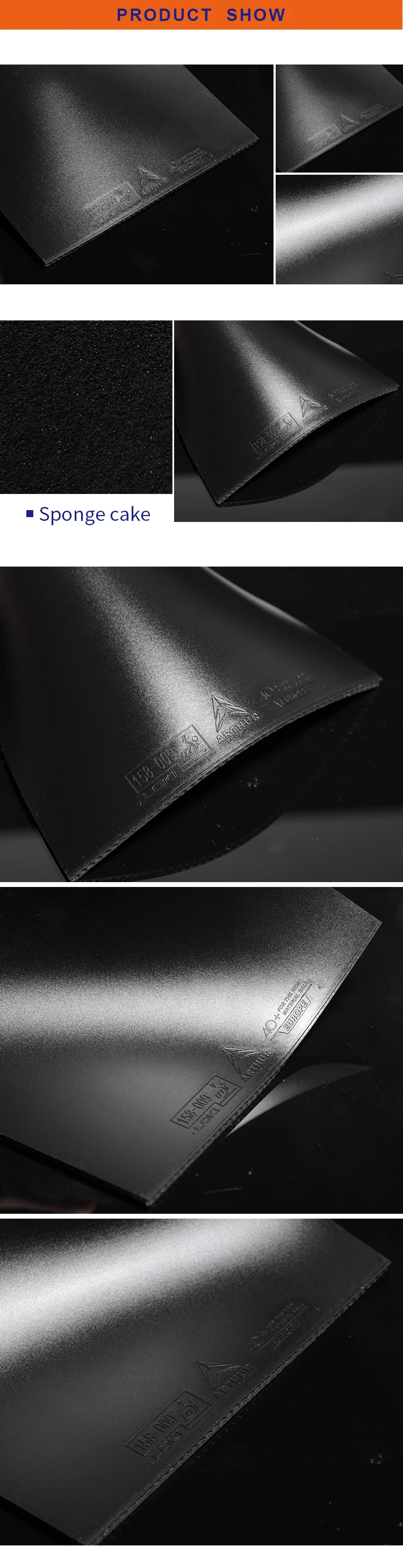 LOKI AE Table Tennis Rubber - ITTF Approved Professional Sponge