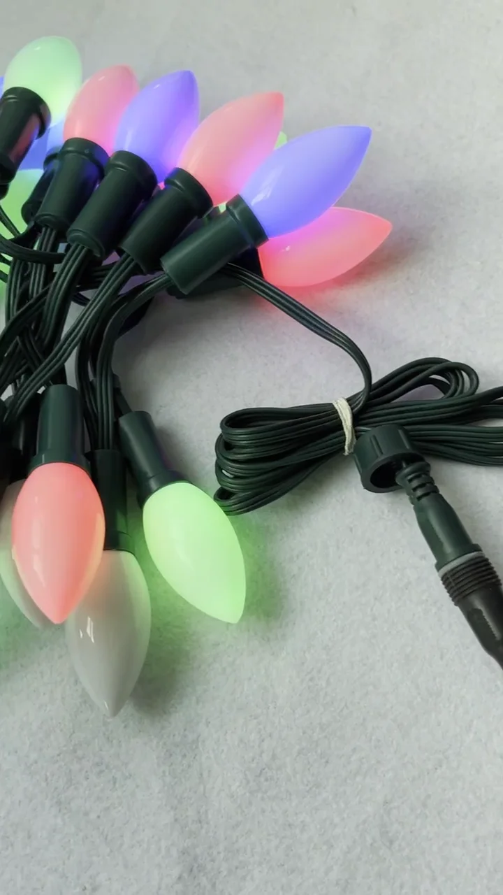 50nodes Addressable Rgb Dc5v/12v Ws2811 Led Christmas Pixel String ...